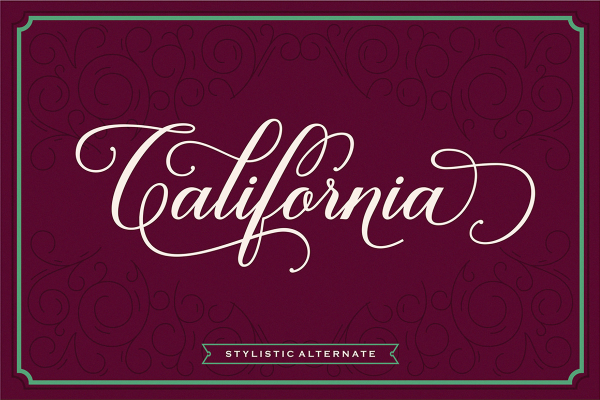 Brenda Script, a Script Font by Seniors