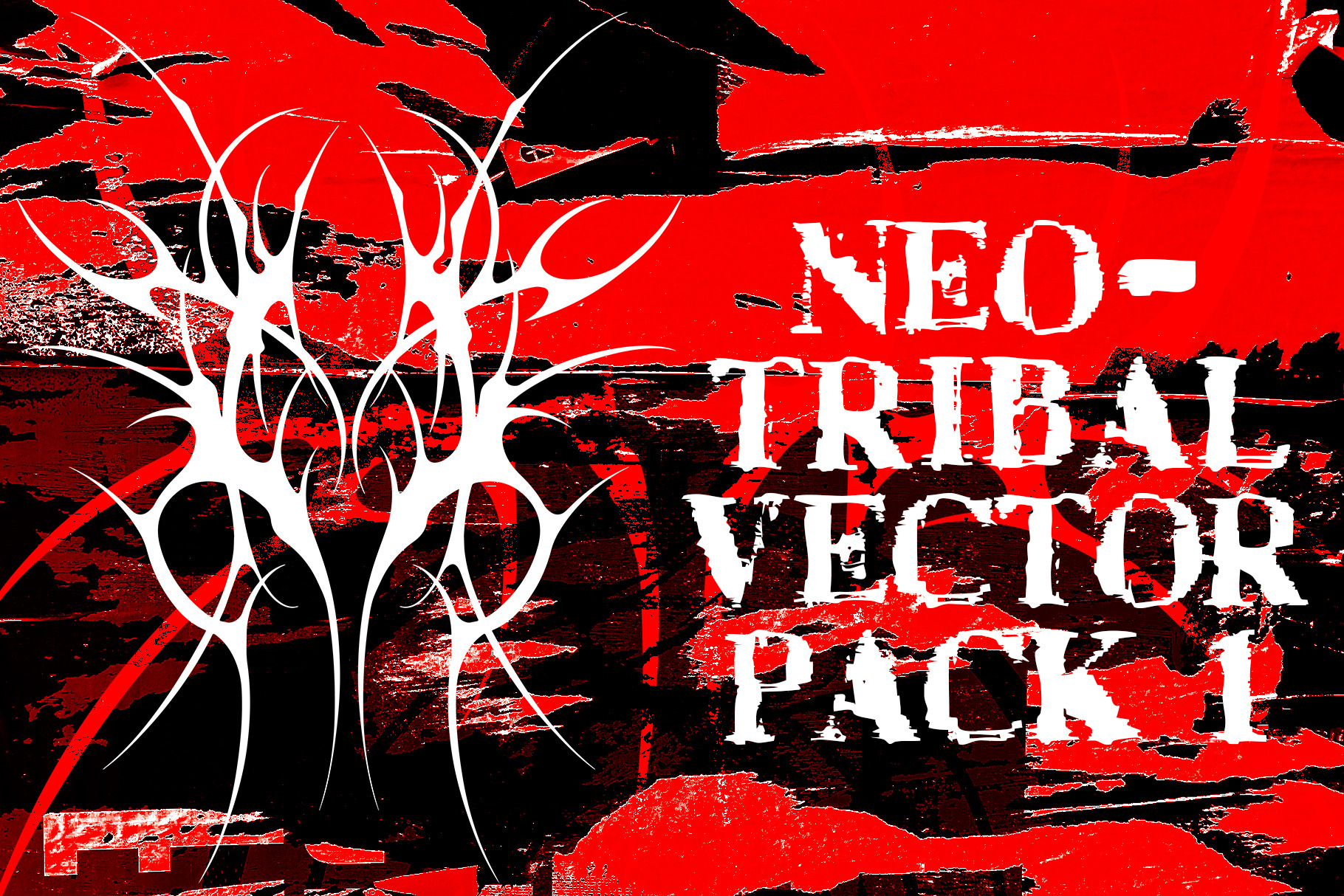 Neo-Tribal Vector Pack 1, an Object Graphic by direNOIR | Creative Market