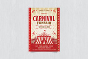 Carnival & Fun Fair Flyer Poster, a Print Template by DesignWorkz