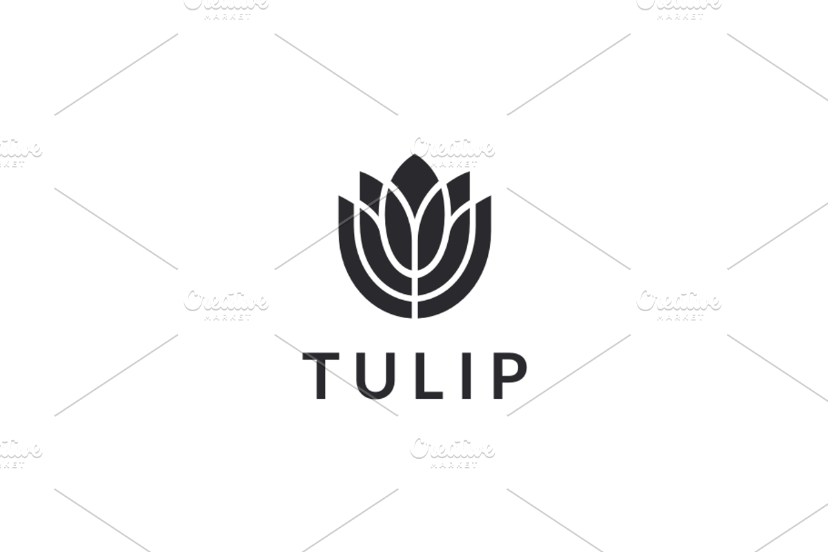 Tulip Logo, a Branding & Logo Template by yopie
