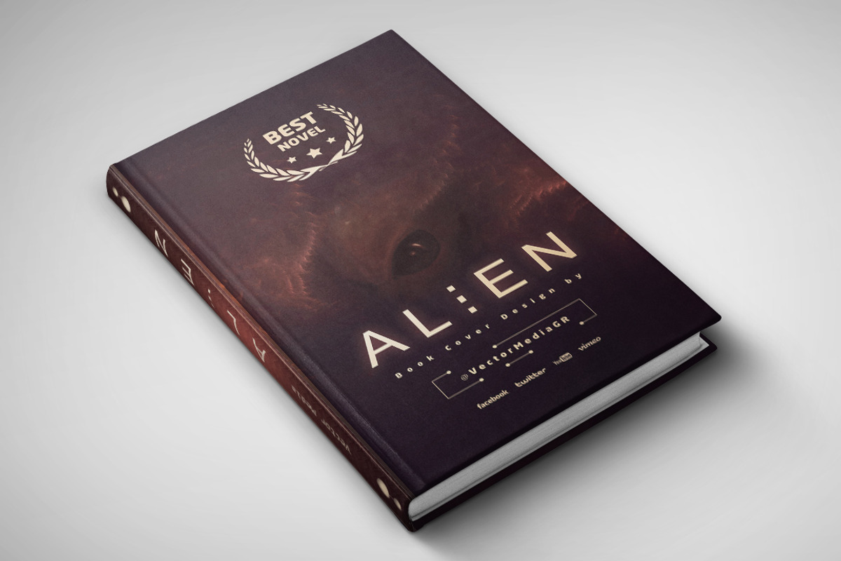 Alien - Book Cover Design, a Templates & Theme by VectorMedia