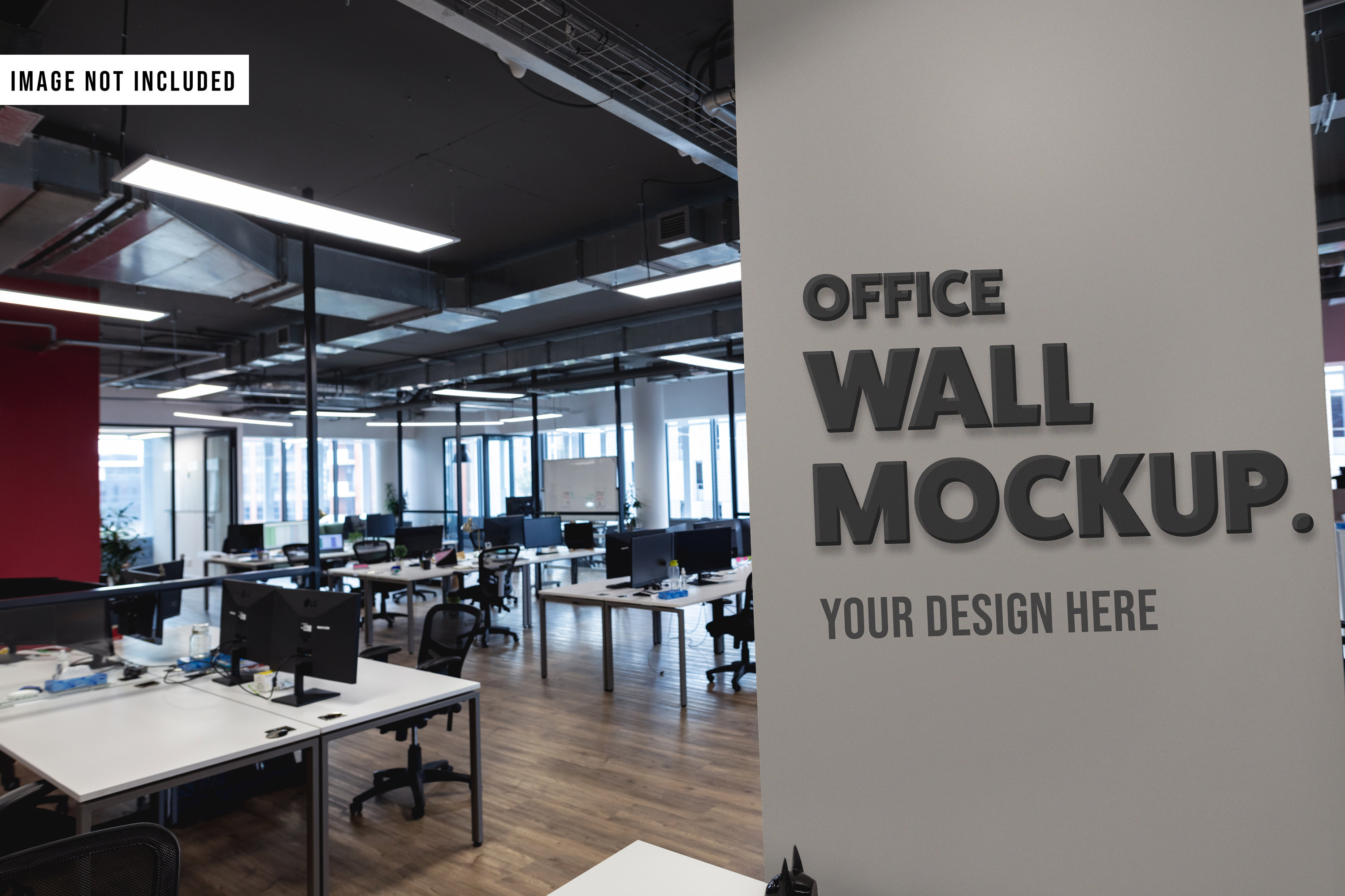 Office Space Mockup, a Mockup by wavebreak | Creative Market