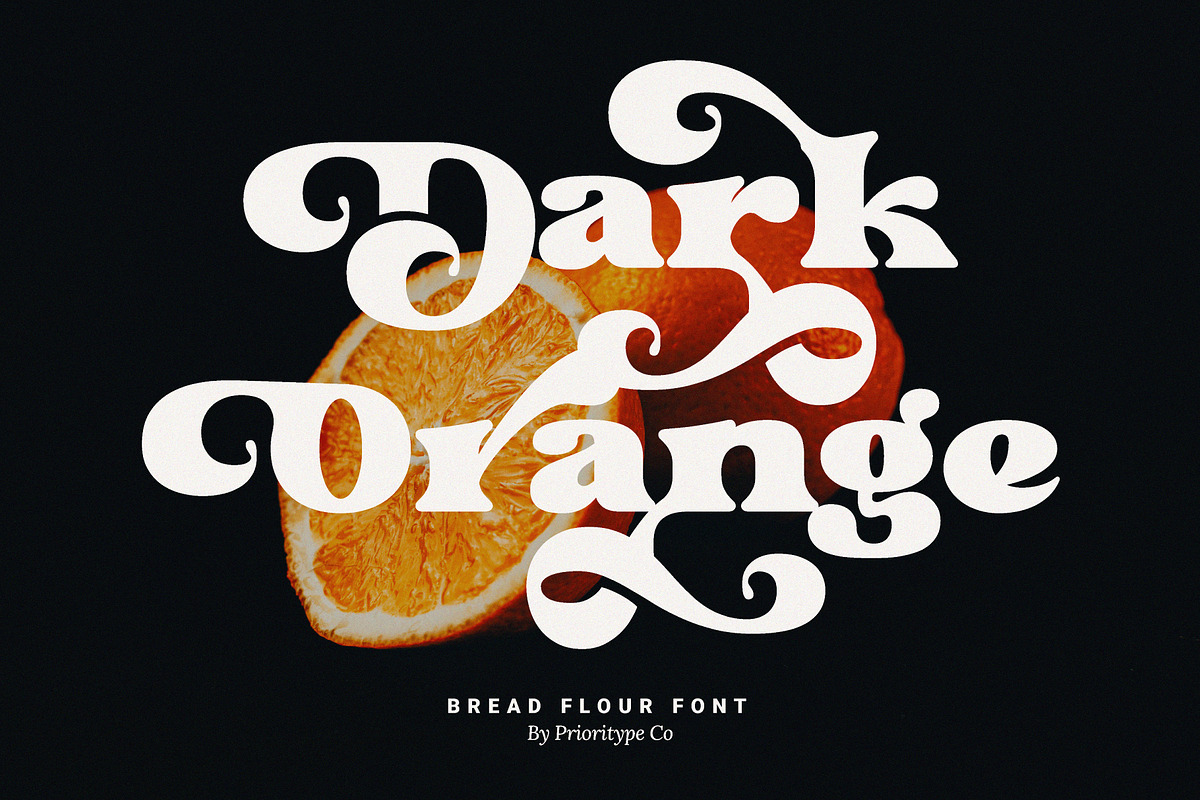 Bread Flour - Bold Retro Serif Font, a Serif Font by Prioritype Co
