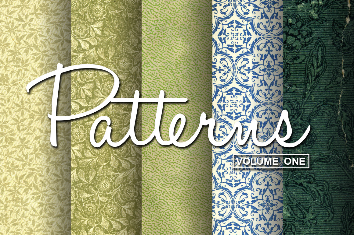 Patterns - Volume One, a Pattern Graphic by Wingsart Studio
