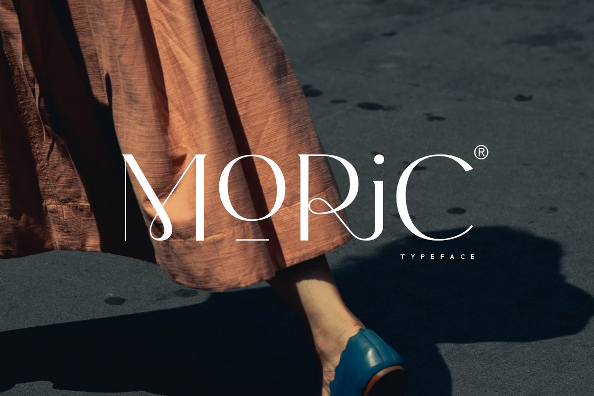 Moric Typeface, a Sans Serif Font by vuuuds