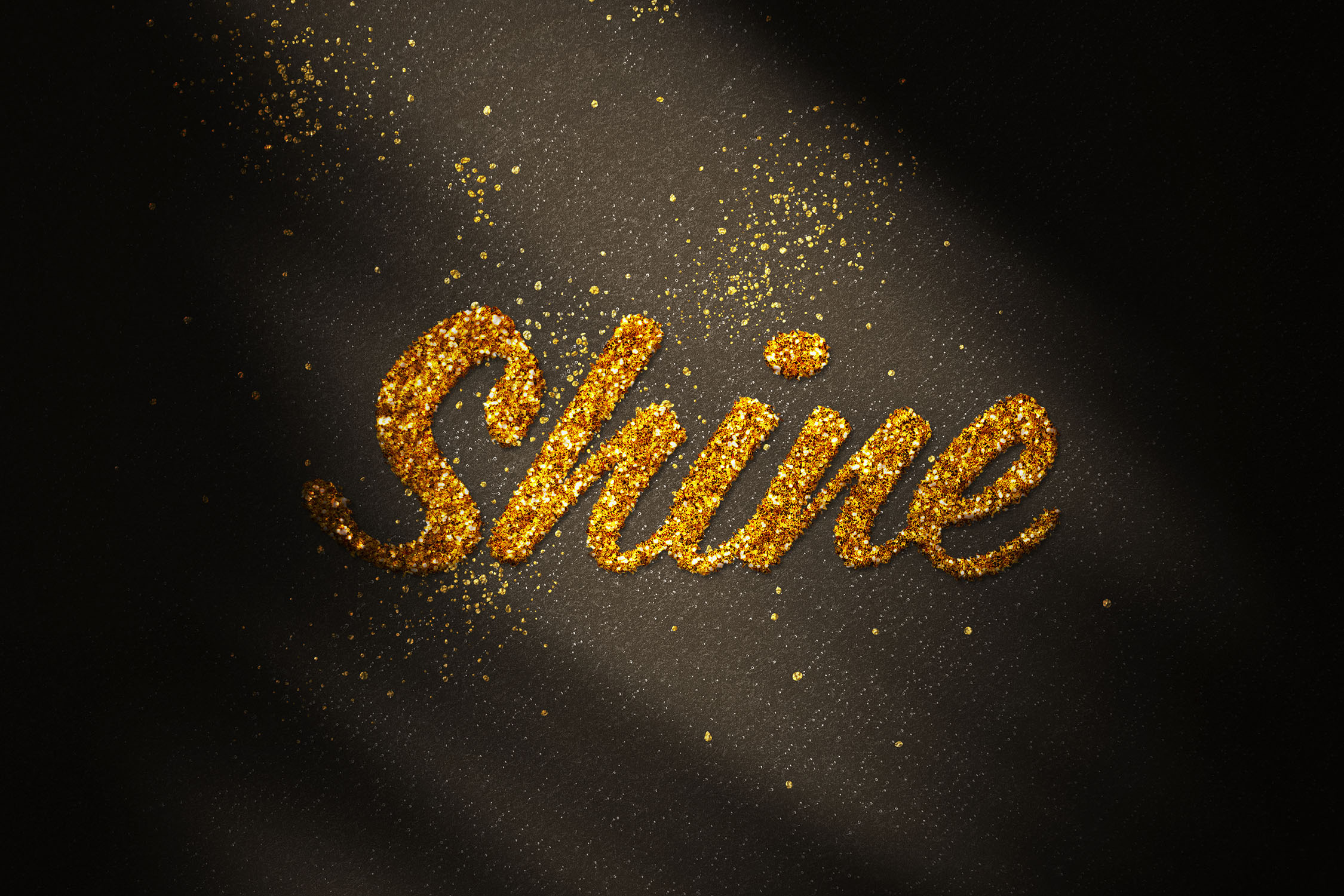 Download Sparkling Glitter Text Effect