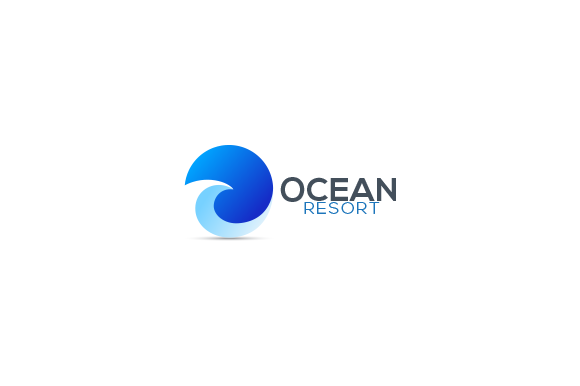 Ocean Resort, a Branding & Logo Template by luckydesigner