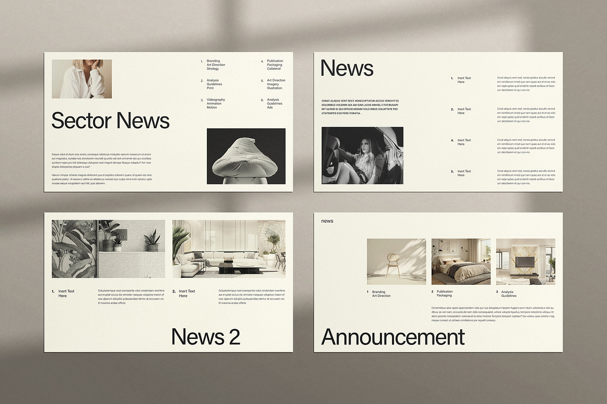 Newsletter Presentation Design Canva, a Presentation Template by ...