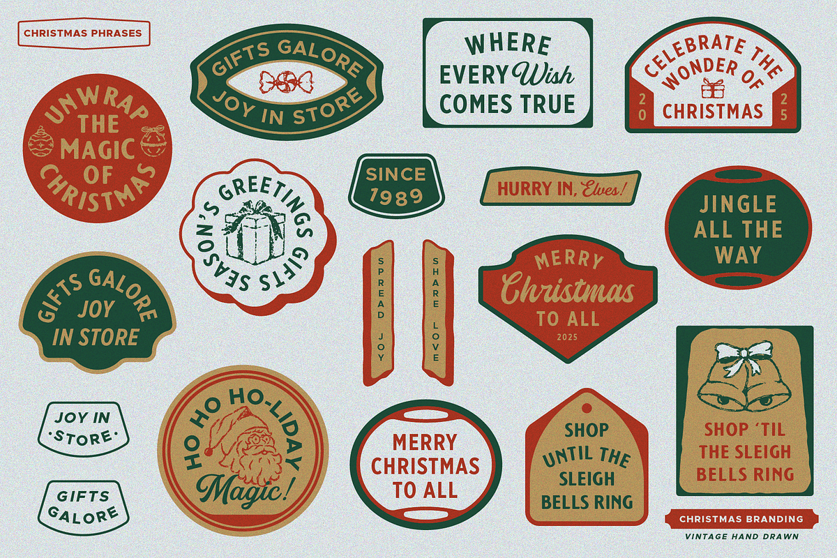 Christmas Branding, a Branding & Logo Template by Refolve Design