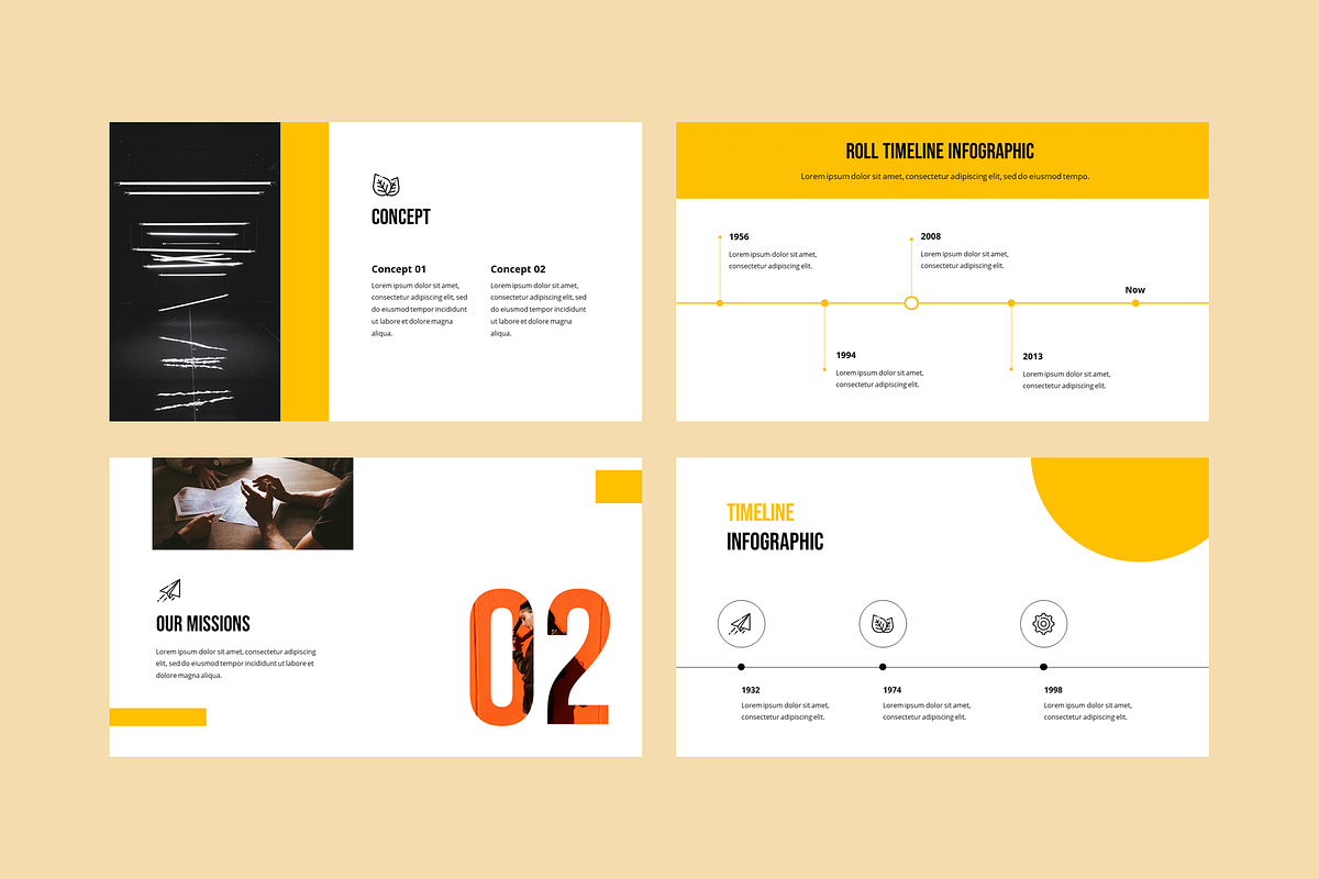 LEMON - Powerpoint Template, a Presentation Template by Pixelz Studio
