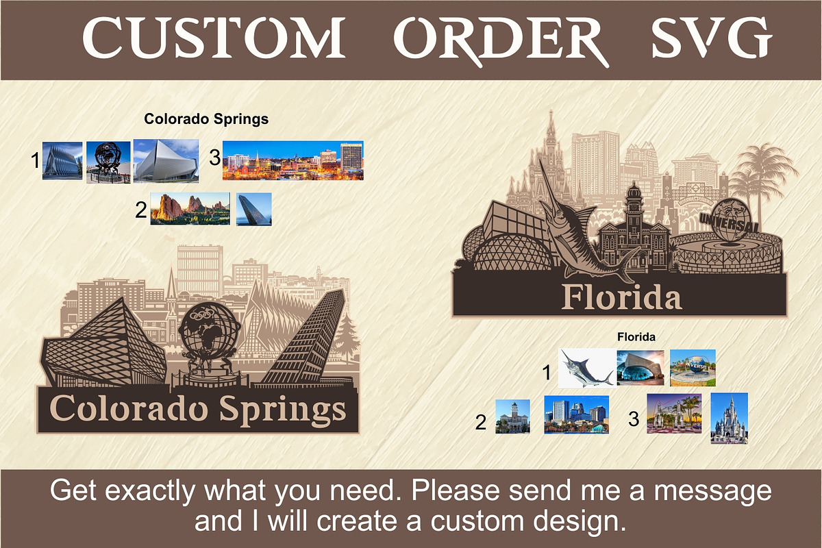 Miami - City Skyline Stencil Cut SVG, an Illustration by Digital ...