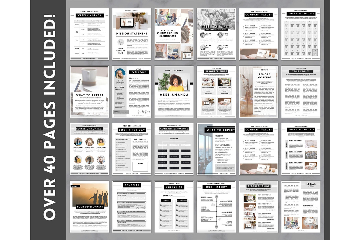 Employee Onboarding Templates, a Templates & Theme by Templatables