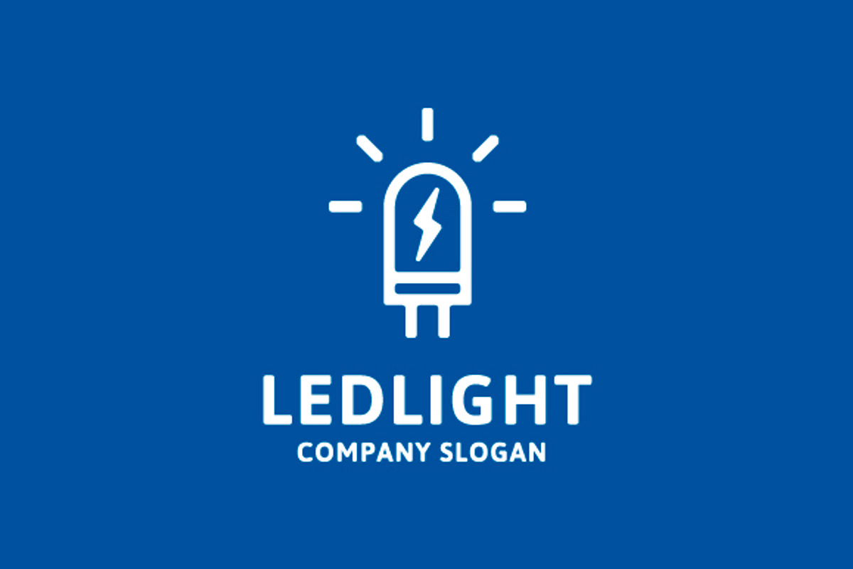 Led Light Logo, a Branding & Logo Template by Mauro Bertolino