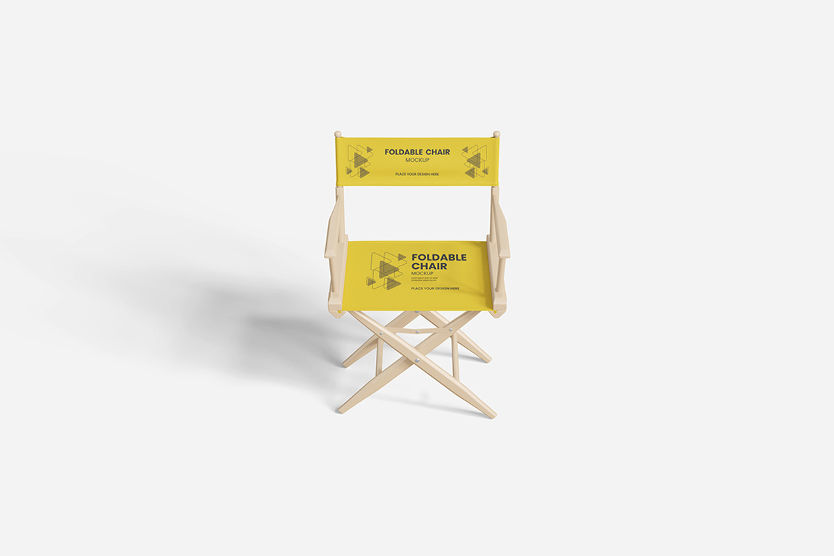 Foldable Chair Mockup, a Product Mockup by bimockup