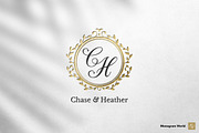 Wedding Monogram CH, a Branding & Logo Template by Monogram World