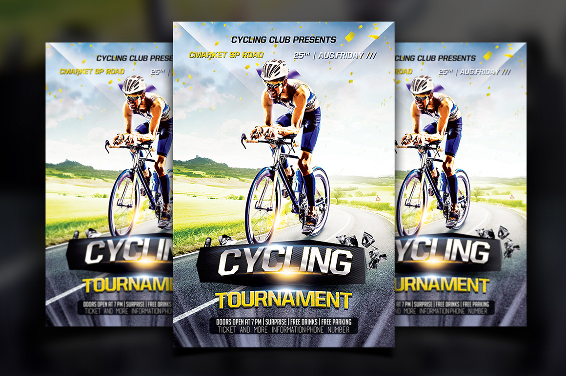 Cycling Flyer, a Flyer Template by Basez Flyers