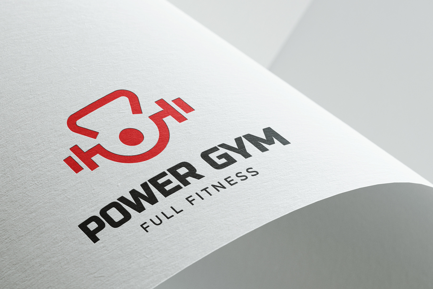 Power Gym Logo Design