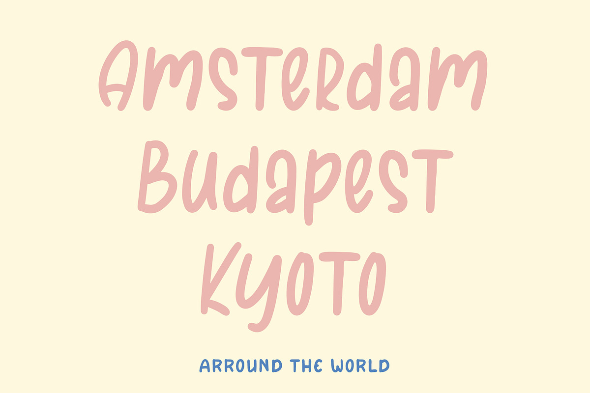 Kind People - Handwriting Font, a Handwritten Font by ariodsgn