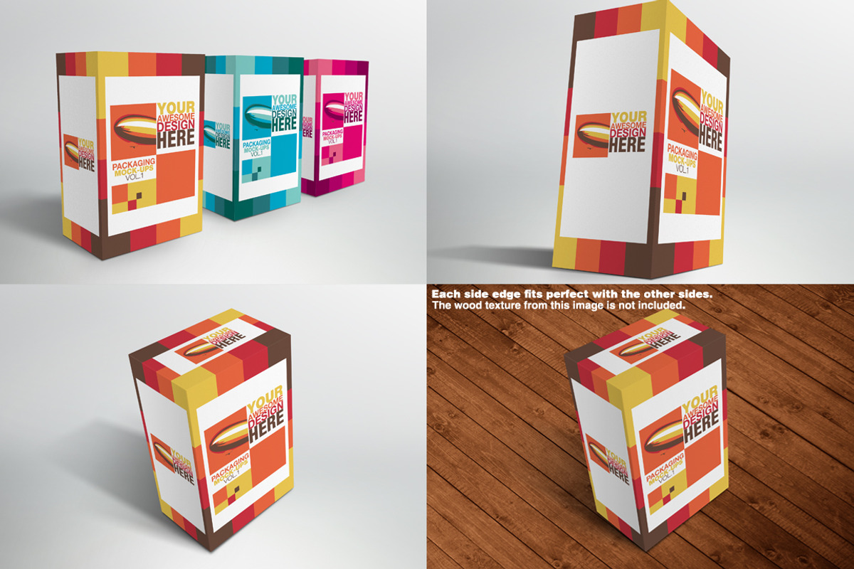 Packaging Mock-ups, a Packaging Mockup by Graphicdome