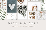 Winter Bundle 1, a Holiday Photo by Floral Deco | Creative Market