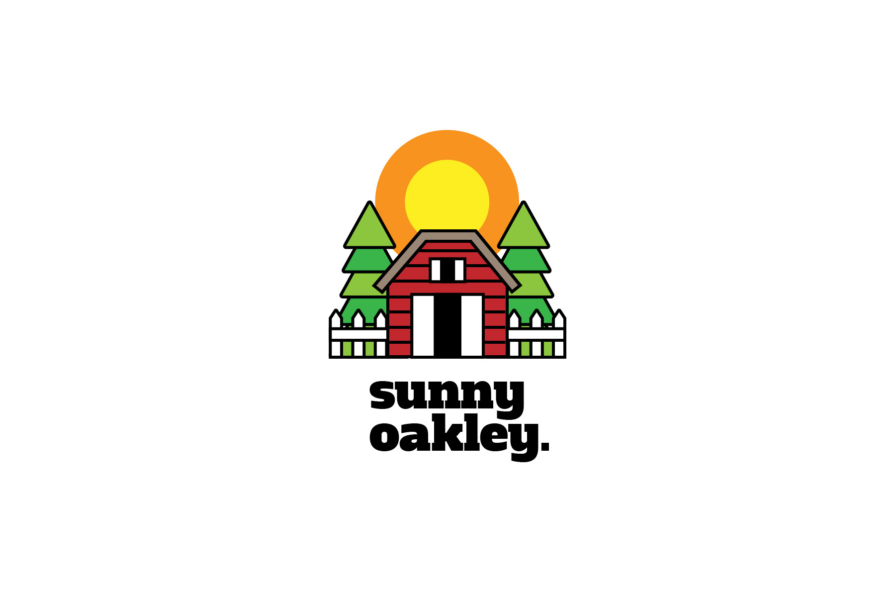 barn sunrise - Mascot & Esport Logo, a Branding & Logo Template by AQR ...