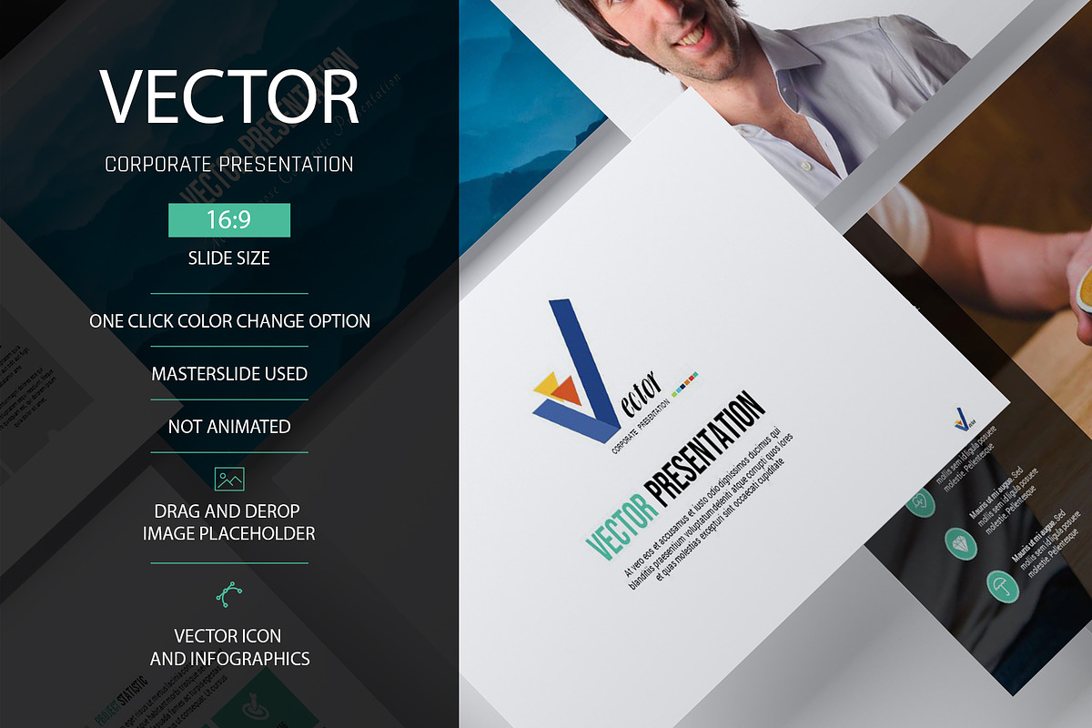 VECTOR | PowerPoint Template, a Presentation Template by SmmrDesign ...