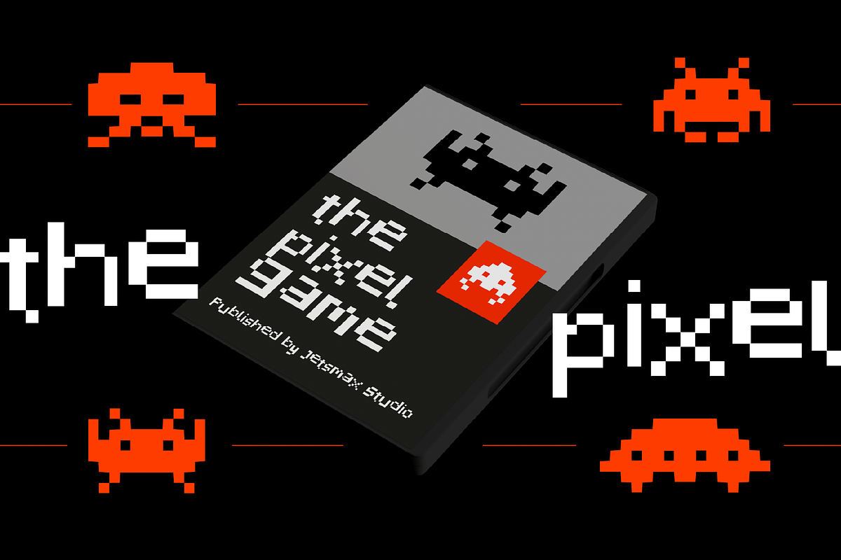 Pixelated Display Font by Jetsmax
