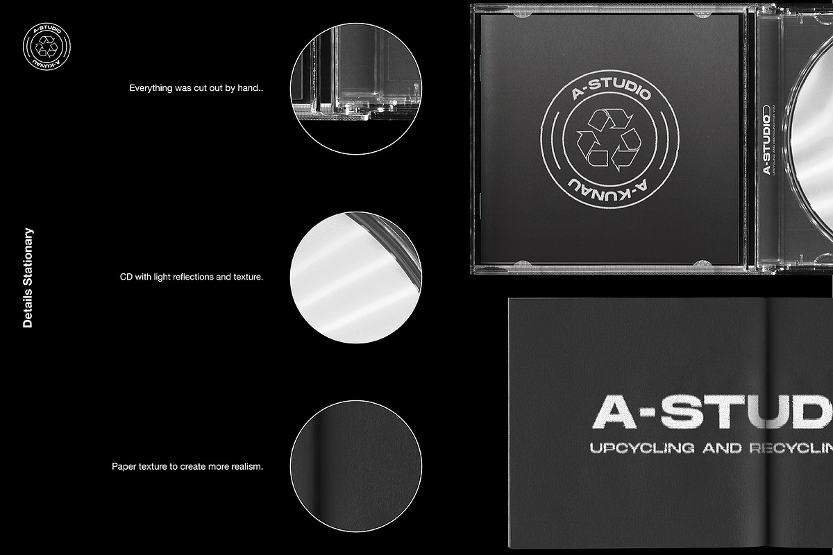 CD Mockup Pack 3 in 1, a Product Mockup by A-Studio