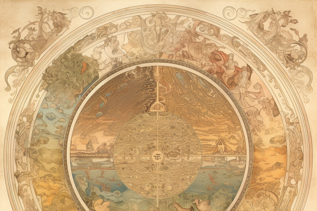 Mythical Antique Map