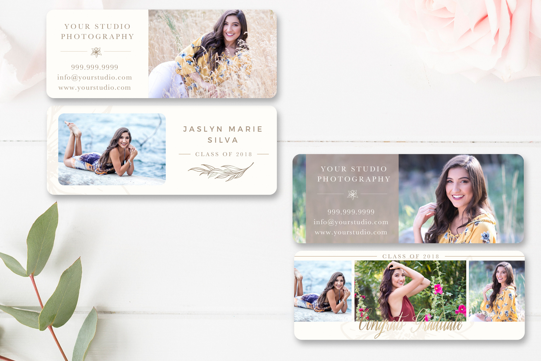 Senior Rep Card Templates, a Card Template by By Stephanie Design