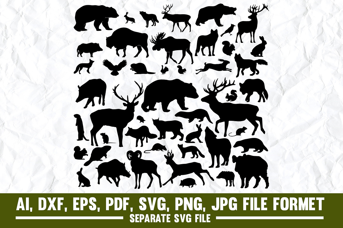 Forest Animal svg-Animal-Forest-Tree