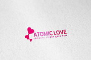 Atomic Love Logo, a Branding & Logo Template by Mariyana