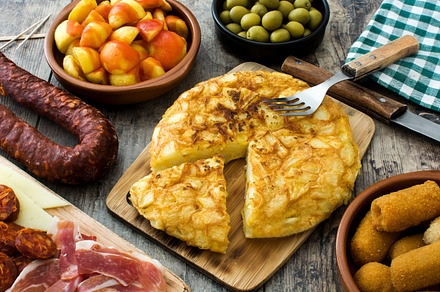 Traditional spanish tapas containing tapas, spanish, and food, a Food ...