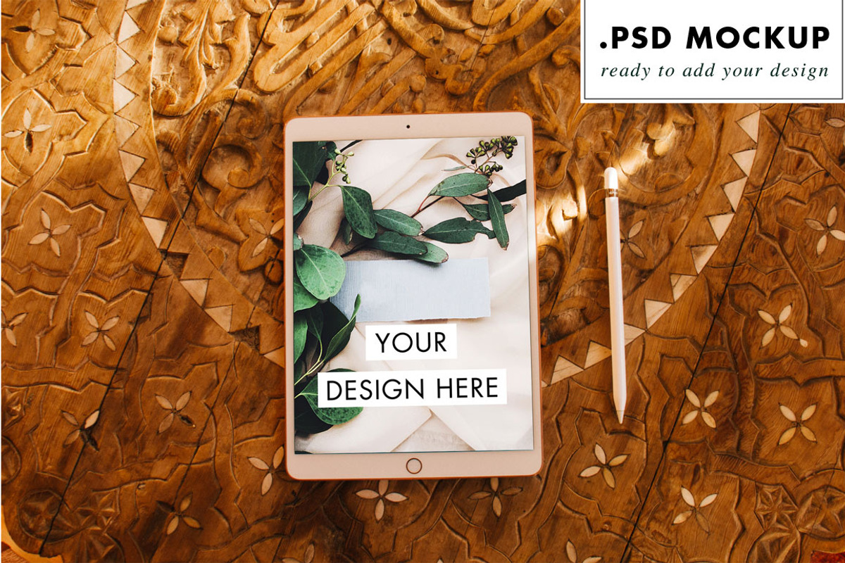 rustic mockup ipad, an iPad Mockup by Travelling Mockups