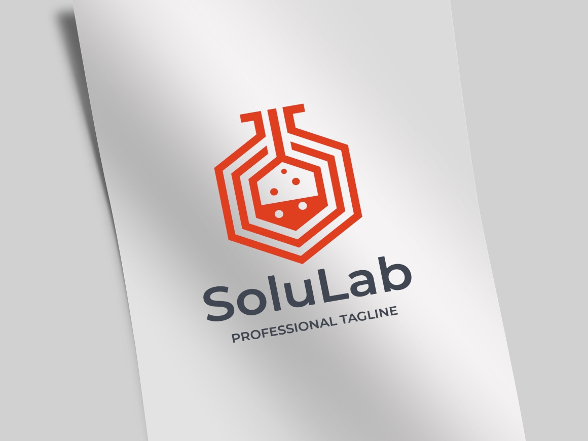 Solution Lab Logo, a Branding & Logo Template by Design_Planet