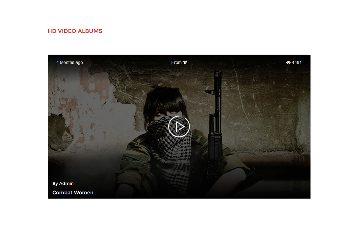 My Tube Video Theme HTML Template, a HTML Template by oLanding