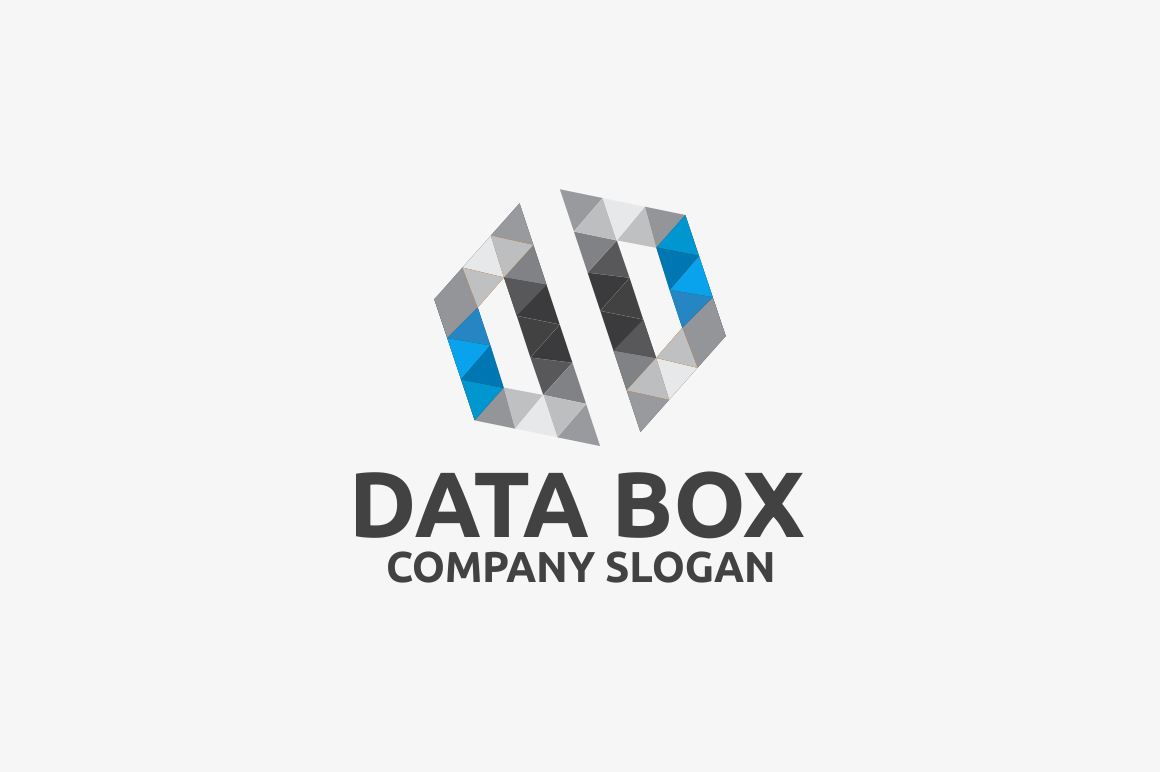 Data Box Logo, a Branding & Logo Template by Brandlogo