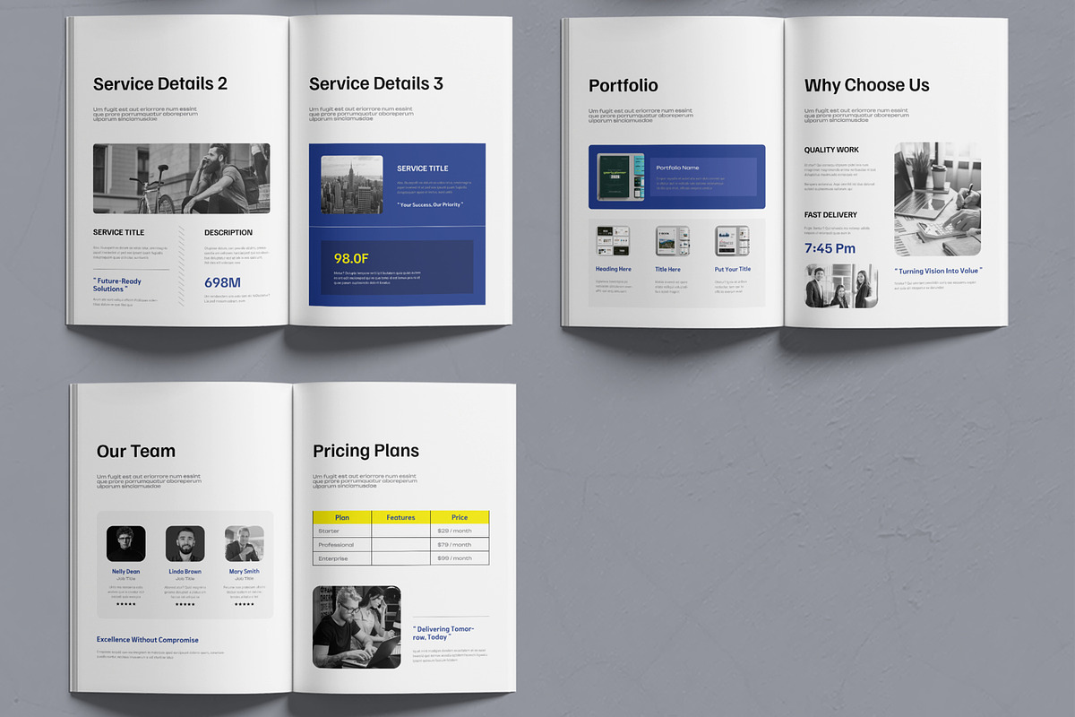 Creative Corporate Business Profile