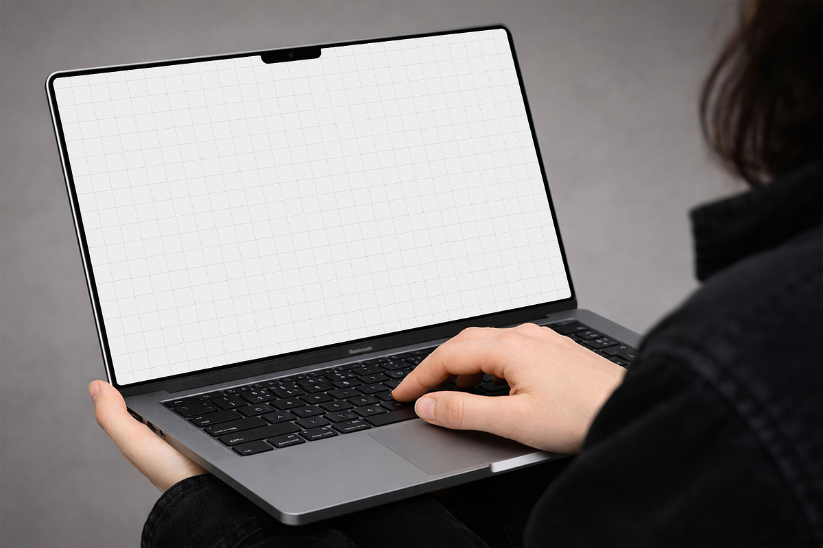 Macbook Pro Mockup, a Mac Mockup by Templeste