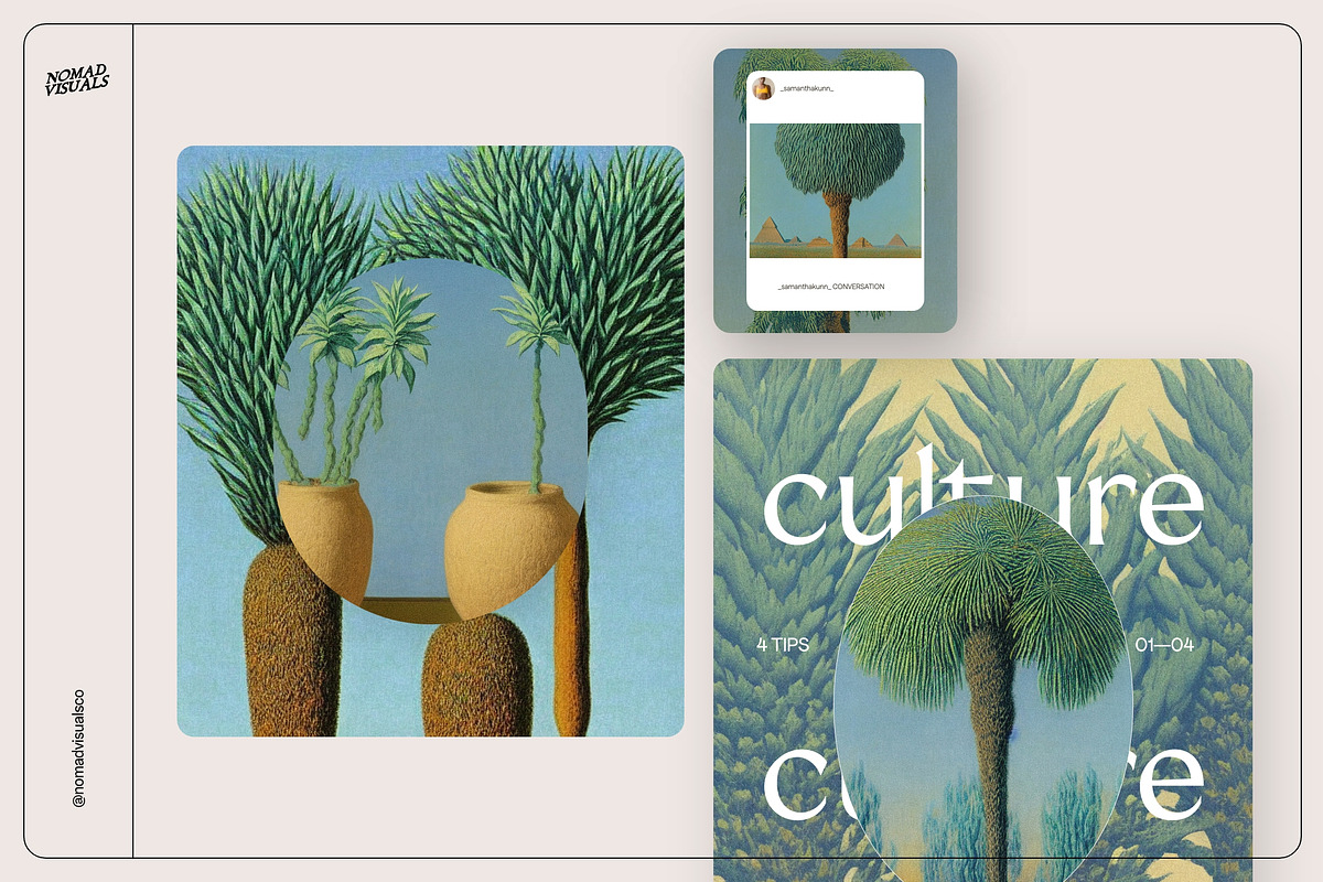 Botanical Surrealism, a Texture Graphic by Nomad Visuals