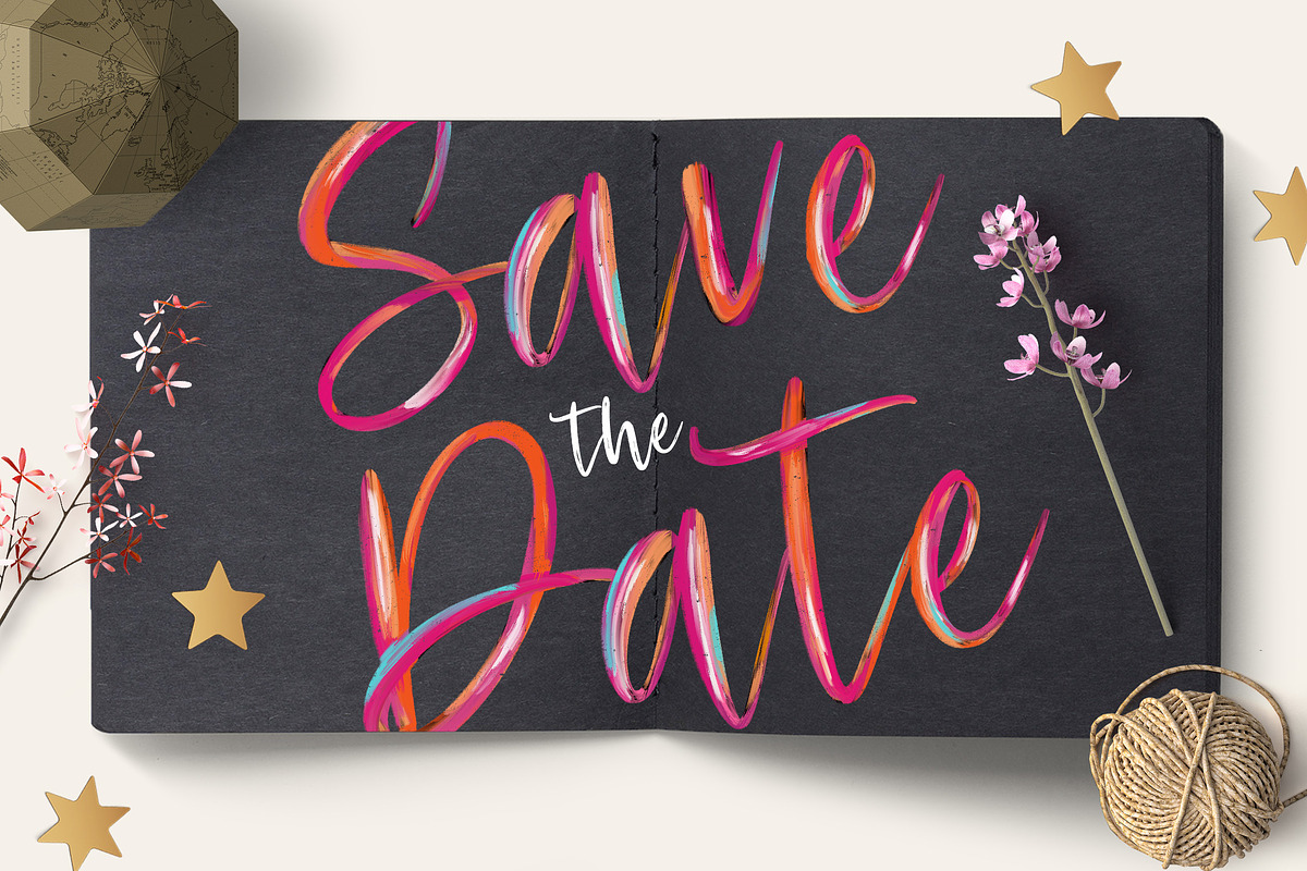 Rosetta SVG Color Font, a Script Font by StereoType