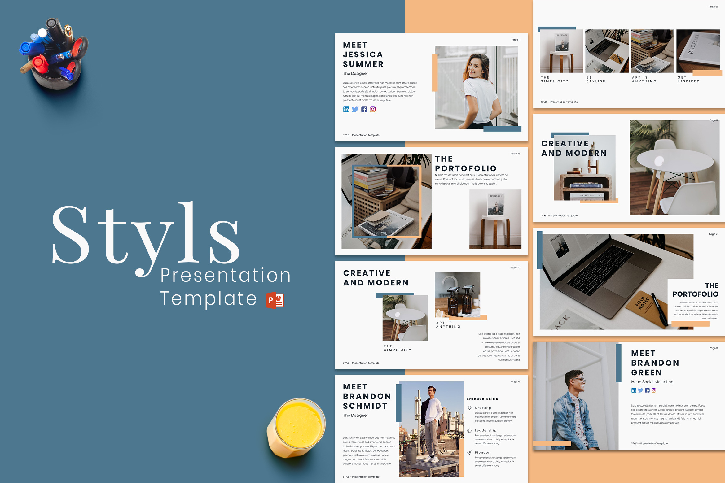 Styls - Powerpoint Template, a Presentation Template by deasign ...