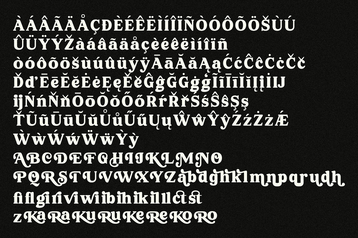 Regisha Modern Retro Serif Font, a Serif Font by Storytype Studio