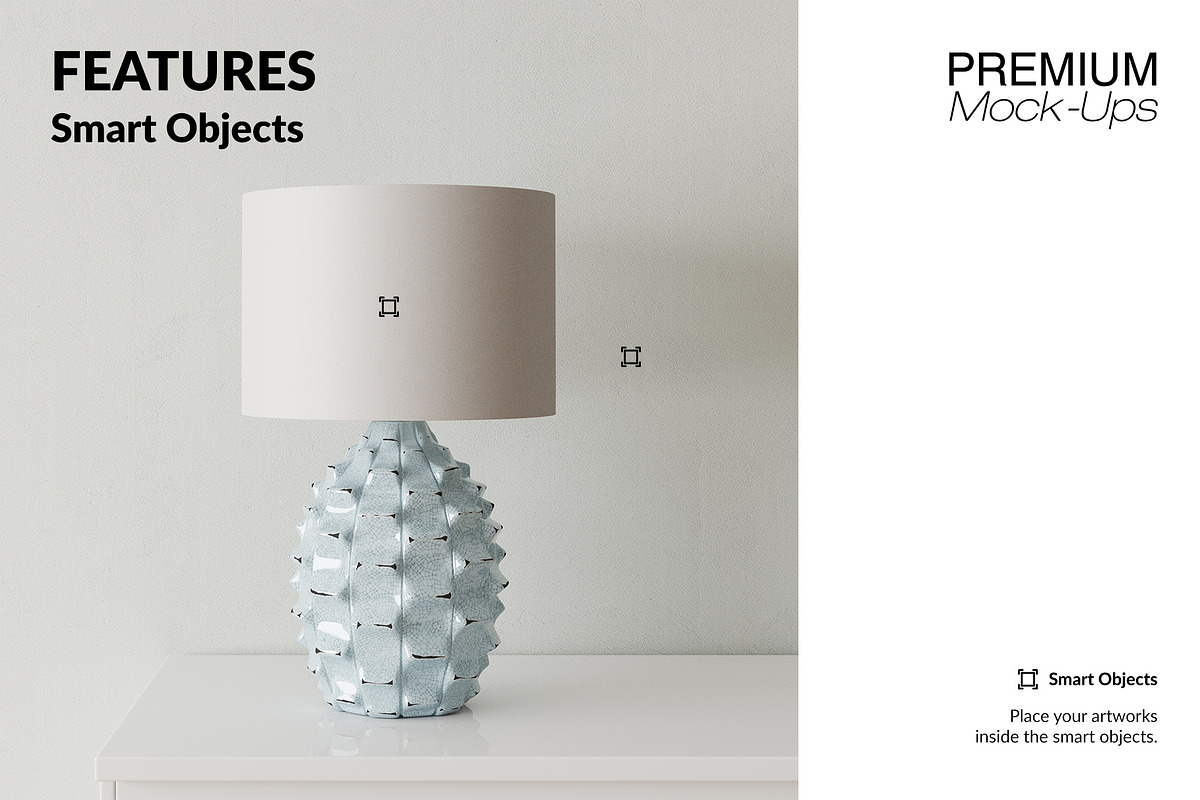 Lampshade Mockup Set, a Household Mockup by mock-ups