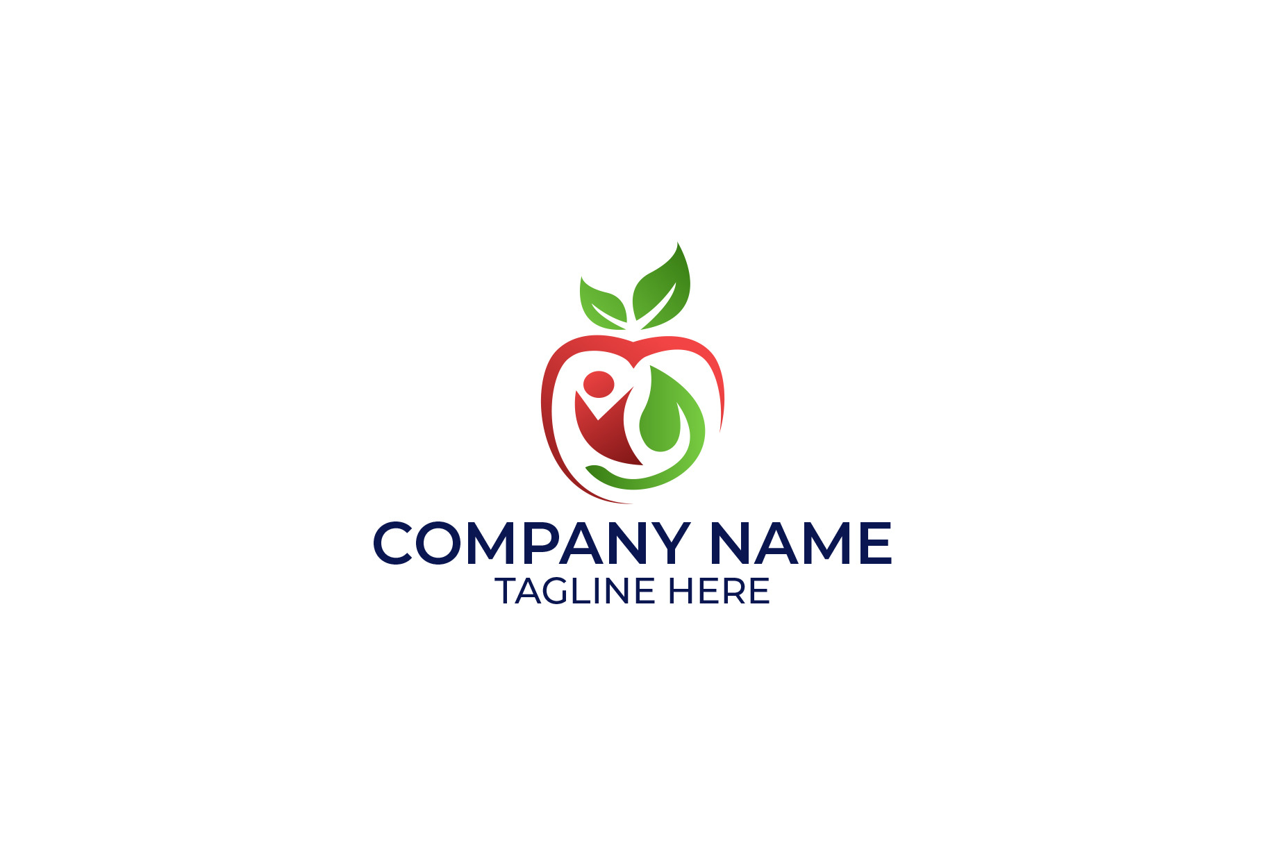 Nutrition Logo Design, a Branding & Logo Template by GranzCreative