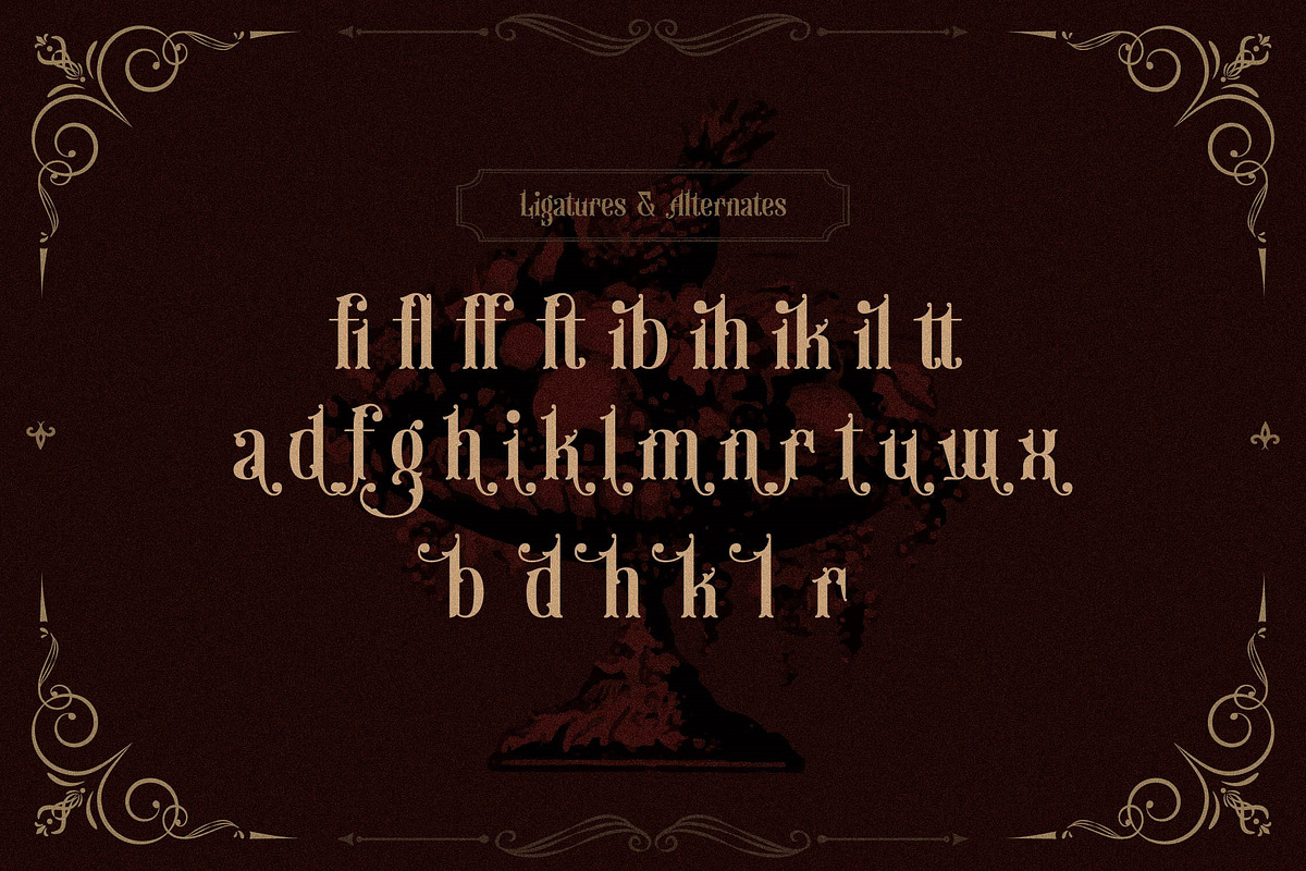 The Warlock Victorian Display Font, a Sans Serif Font by Storytype Studio