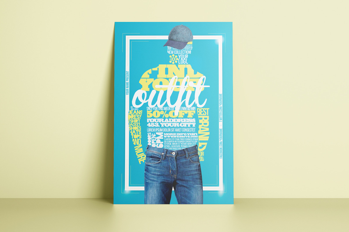Your Outfit Flyer Template, a Flyer Template by Touringxx Creative Studio