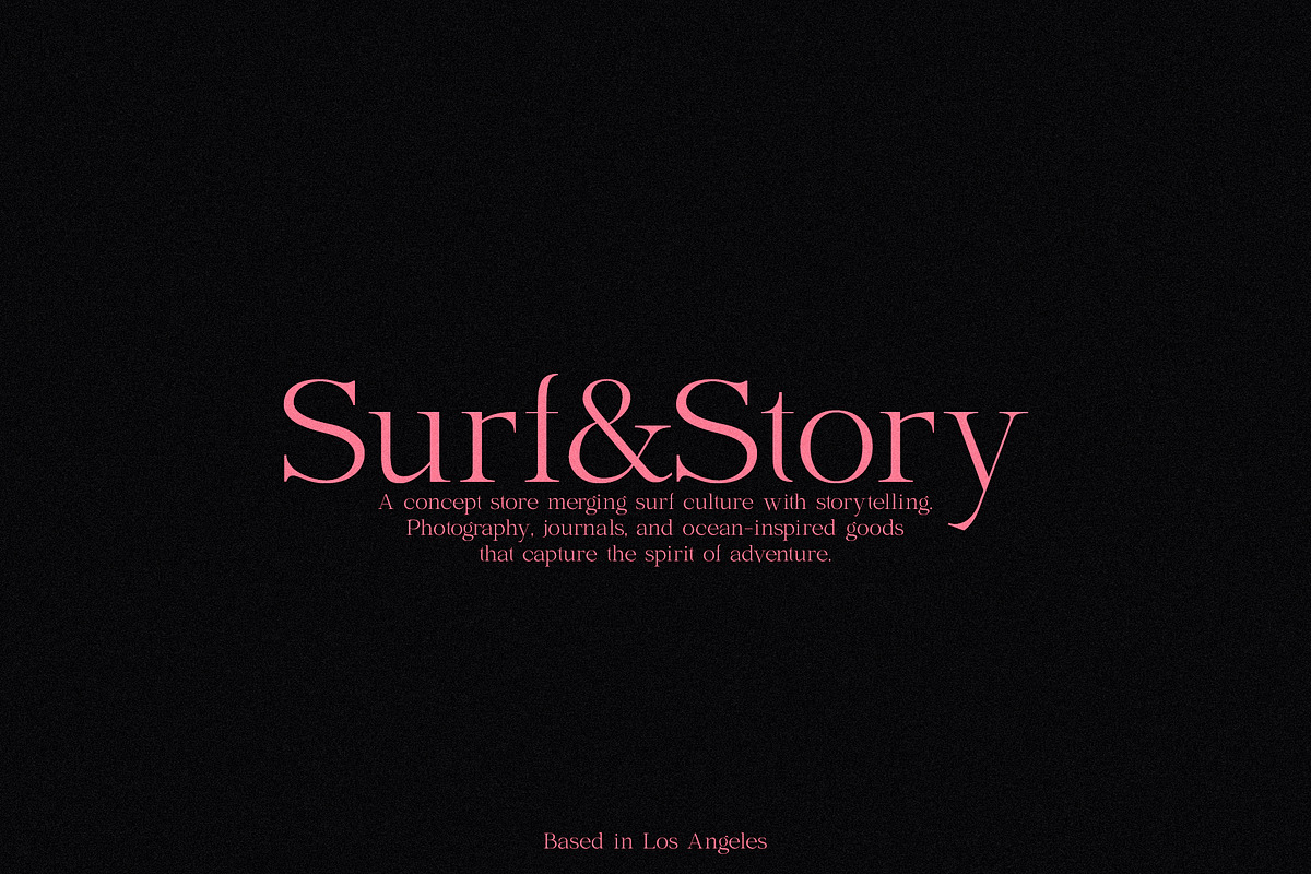 Beach Glamour - Summer Serif, a Serif Font by Misha Sova