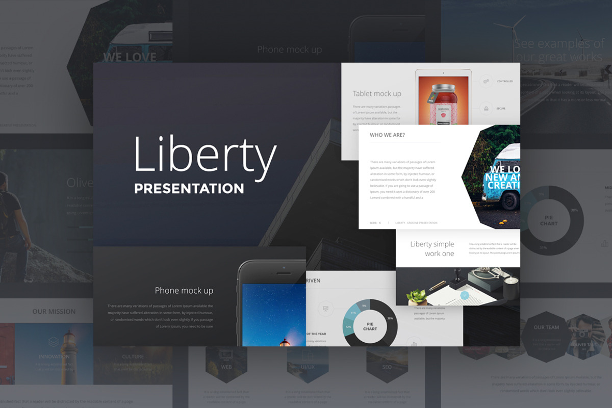 10 Powerful PowerPoint Templates, a Presentation Template by Vladislav ...