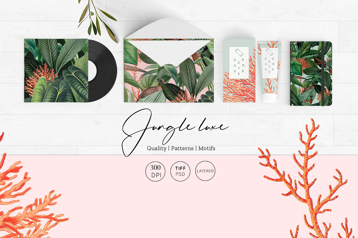 Luxury Tropical print patterns